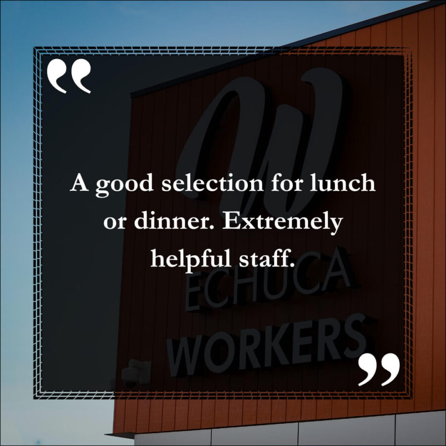 Echuca Workers – Your Club in the heart of Echuca